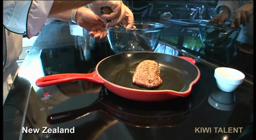 Chefs of De Dietrich - New Zealand Simon Gault 'Venison Crusted' - YouTube