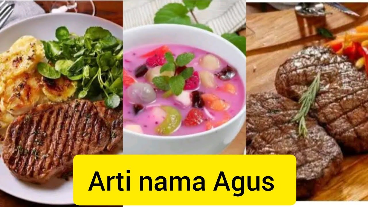 arti nama Agus yang baik - YouTube