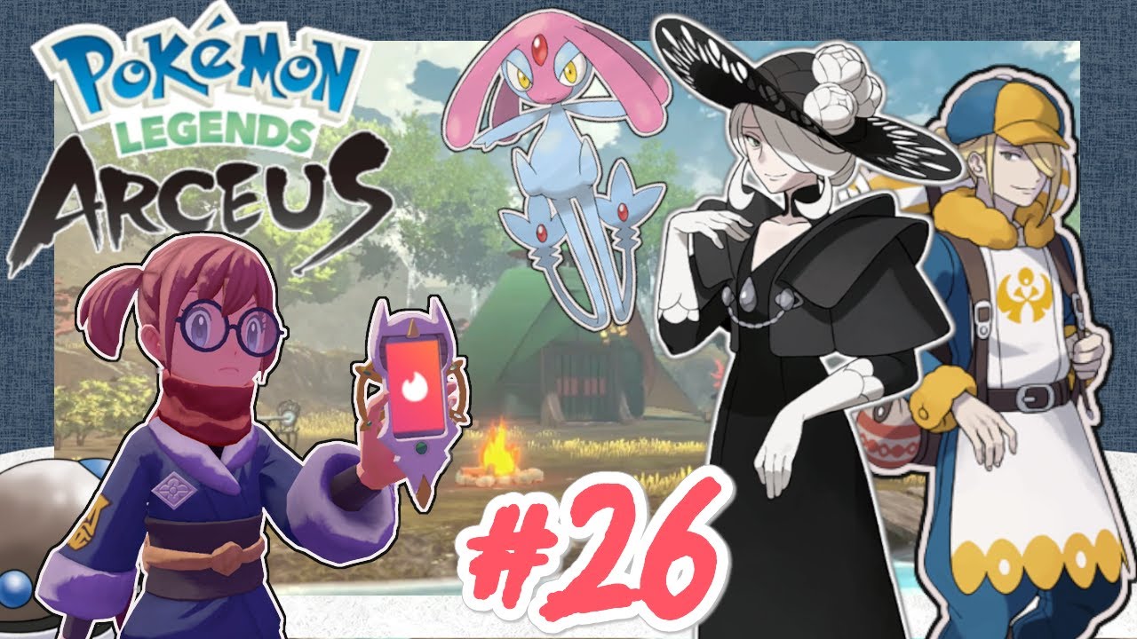 Let´s Play Pokémon Legenden Arceus – #26 Lady Cogita und die rote ...