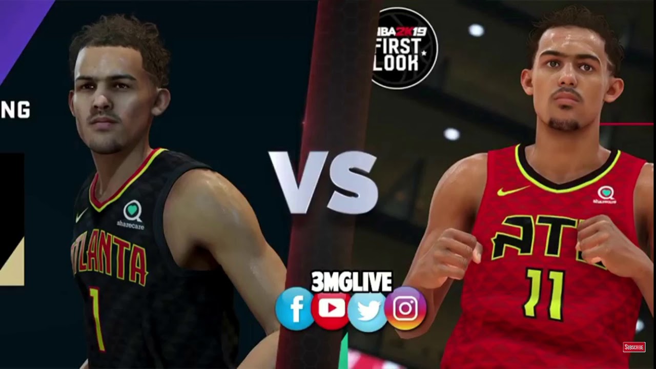 NBA LIVE 19 VS NBA 2k19 Graphics Witch Look Better 🤔😱😲👀🔥 ON [HD] # ...