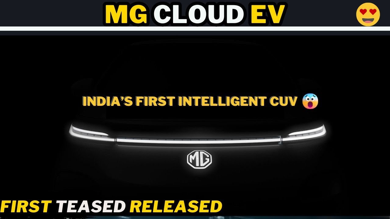 Finally MG Cloud EV FIRST TEASED RELEASED😮‍- India’s 🇮🇳 First ...