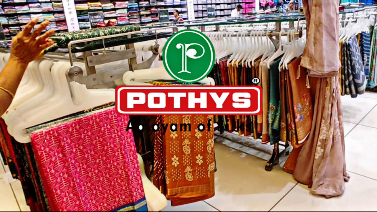 POTHYS New Daily Wear Hanger Sarees latest 2025 Collection Malgudi SPL ...