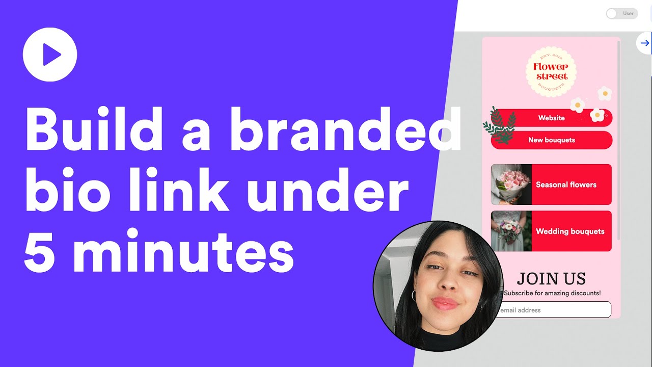 How To Design a Branded Bio Link - YouTube