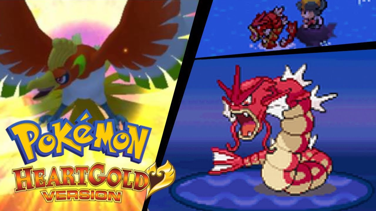 Pokemon HeartGold Nuzlocke [P14] Shiny Red Gyarados - YouTube