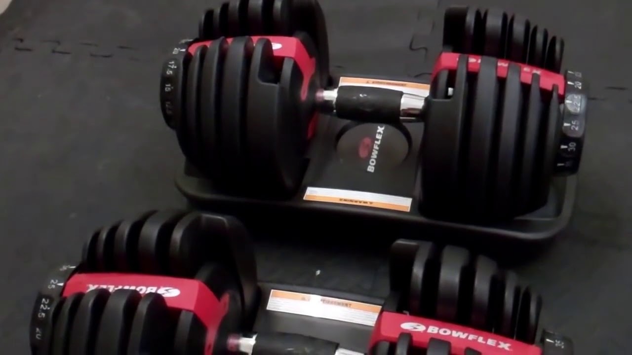 Bowflex SelectTech 552 Adjustable Dumbbells Review - YouTube