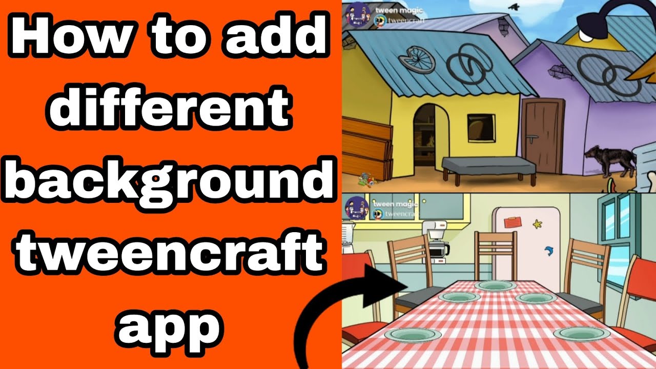 How to add different background in tweencraft app (2023) - YouTube