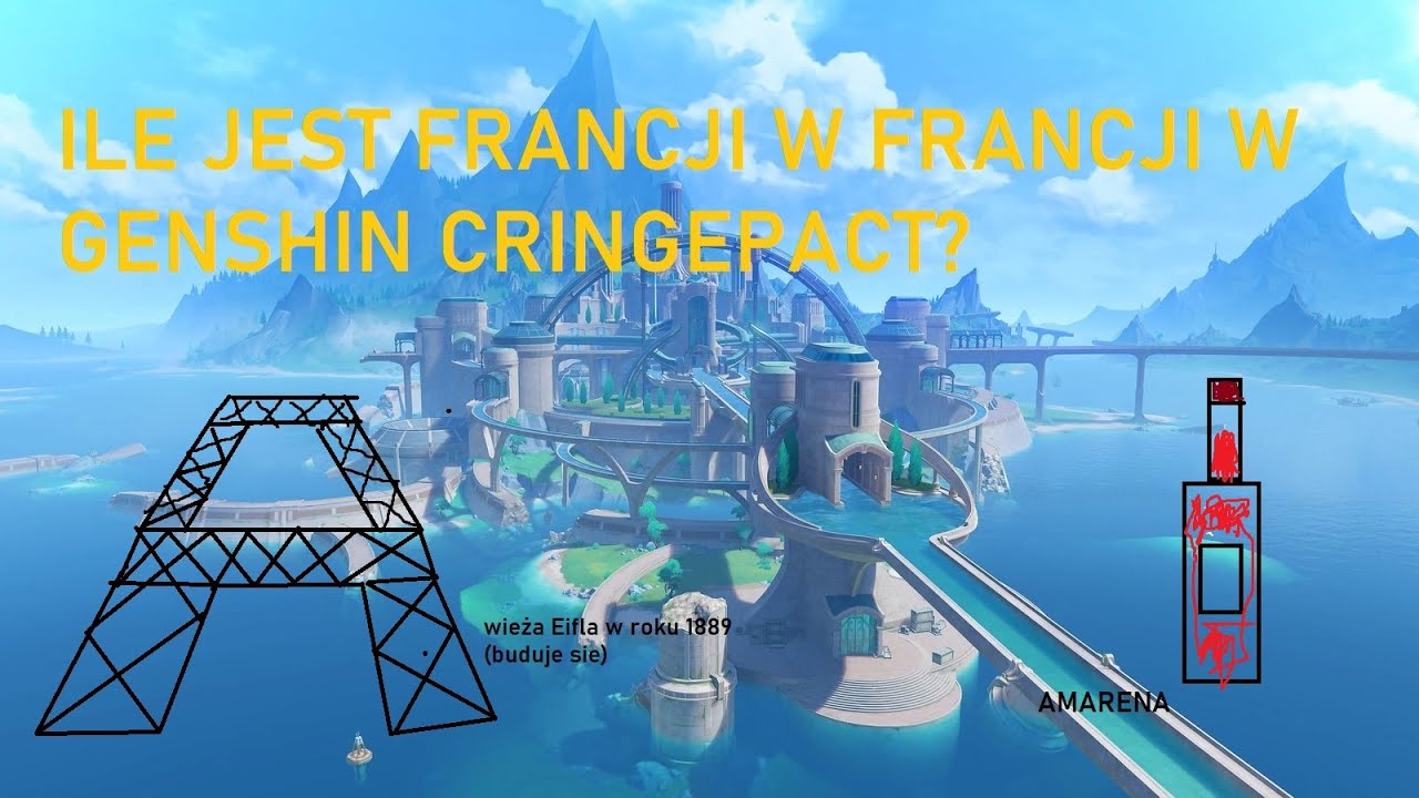 Ile 'Francji jest w Francji? Genshin Cringepact Fontaine recenzja ...
