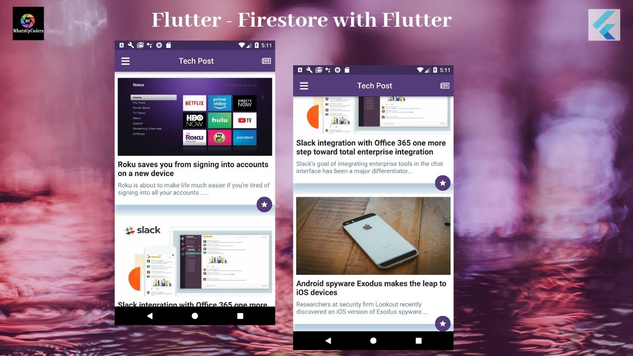 Flutter Tutorial - Firestore with Flutter Flutter Tutorial - Firestore with Flutter