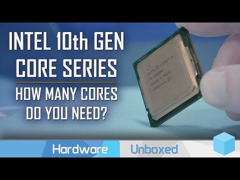 Intel 4, 6, 8 & 10-Core CPUs Compared, 10th gen Core Family Review