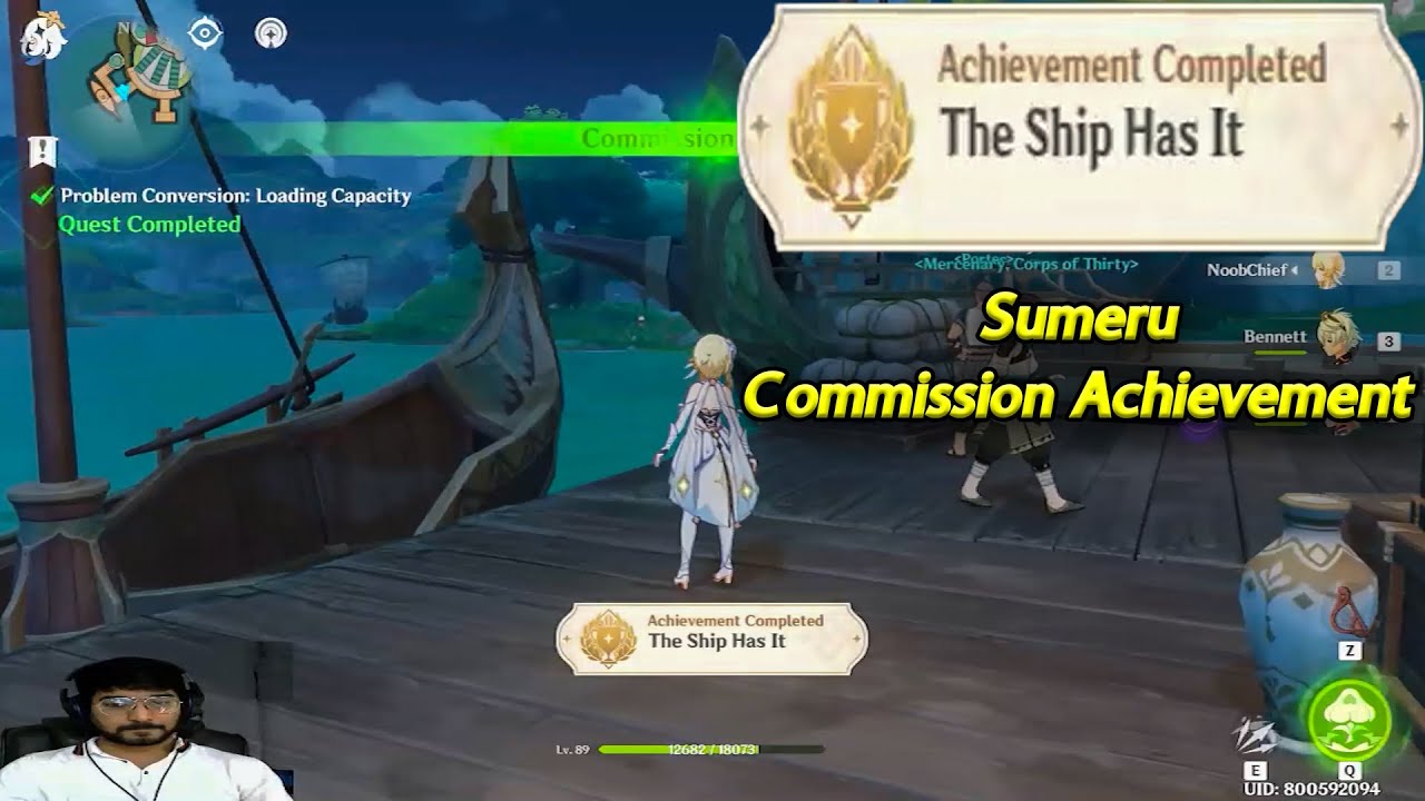 The Ship Has It Achievement | Sumeru Achievements | Genshin Impact ...