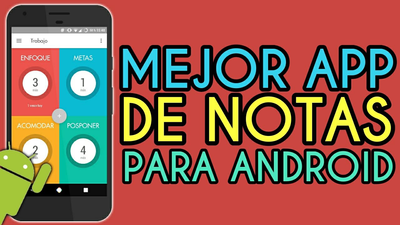 (Nueva) MEJOR APP De NOTAS-TAREAS-RECORDATORIOS Para ANDROID 2016 - YouTube