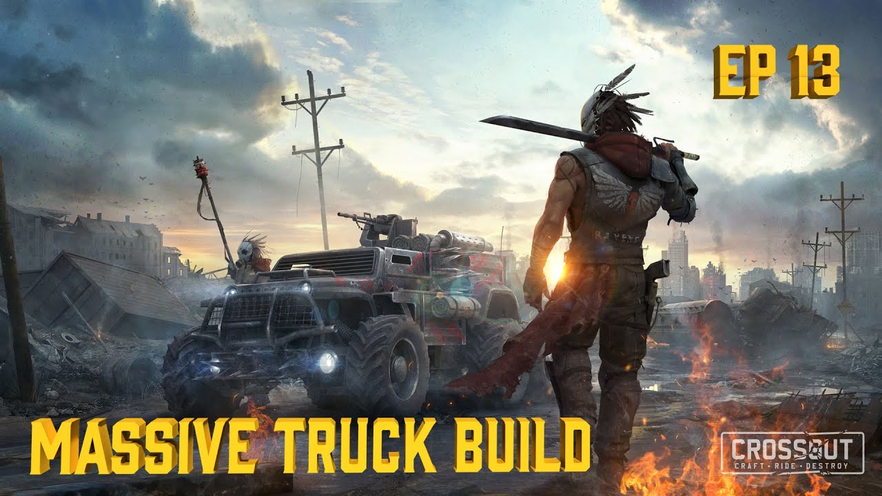 CROSSOUT EP 13 - BUILDING A HUGE NEW TRUCK FROM SCRATCH! (PVP) - YouTube