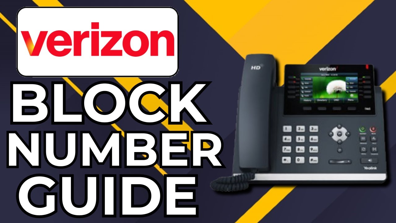 HOW TO BLOCK A NUMBER ON VERIZON ONE TALK (2025) - YouTube