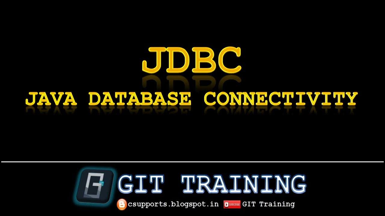 1. Introduction to JDBC and Its Drivers - YouTube