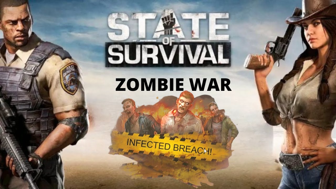 🟡STATE OF SURVIVAL ZOMBIE WAR BATTLE 2 INFECTED BREACH - YouTube