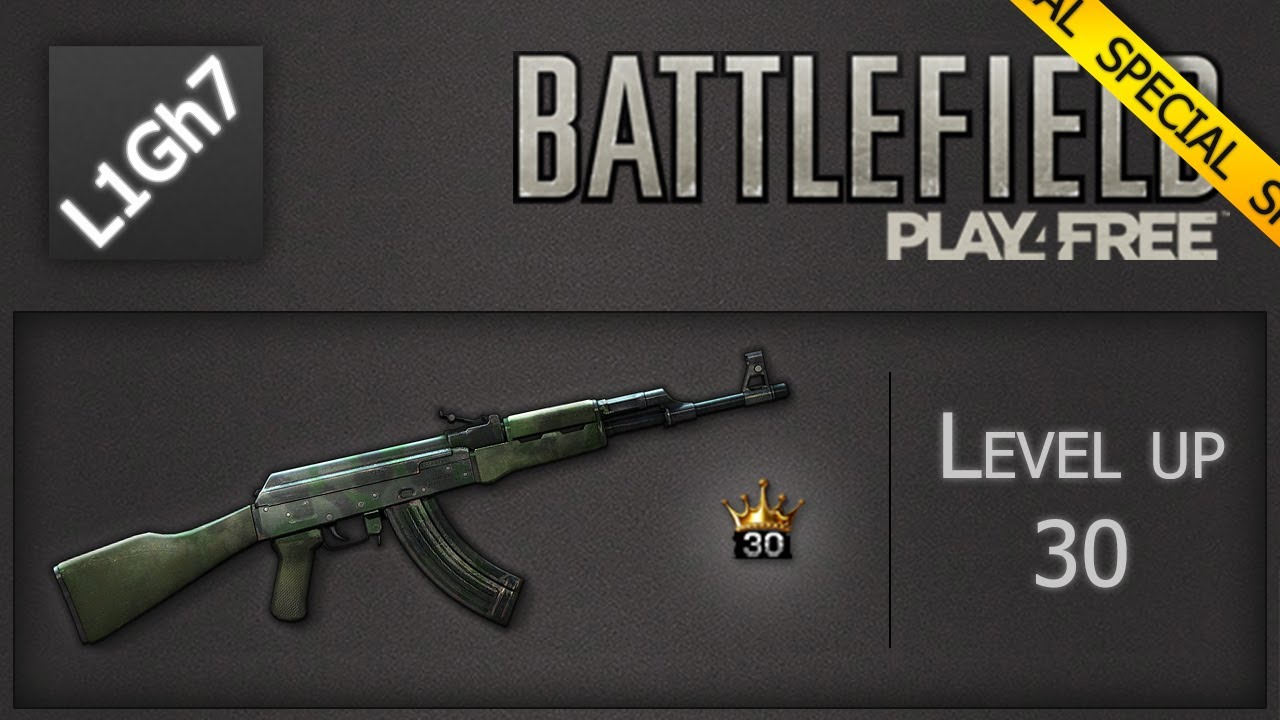 Level up 30 full round with AK-47 - YouTube