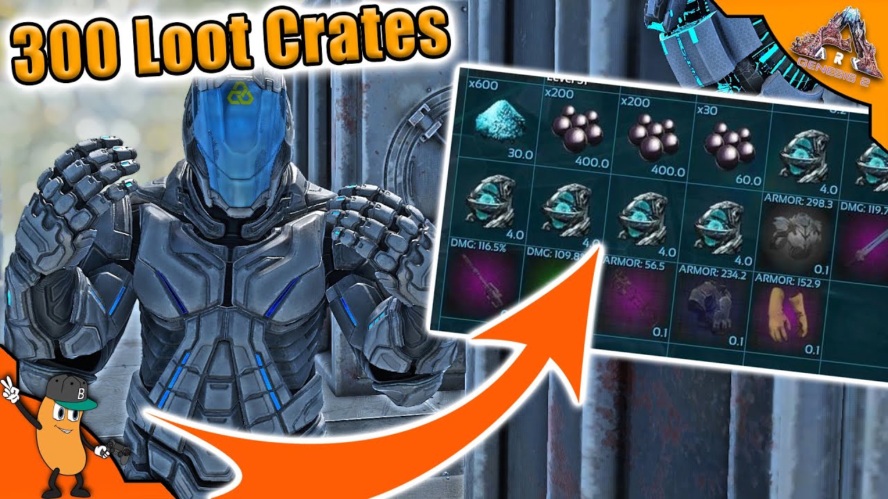 OPENING 100 OF EACH TIER LOOT CRATES ON GENESIS 2 SO YOU DON'T HAVE TO ...