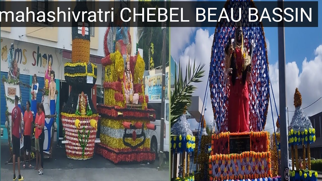 mahashivratri kawal yatra 2024 CHEBEL B- BASSIN Mauritius - YouTube