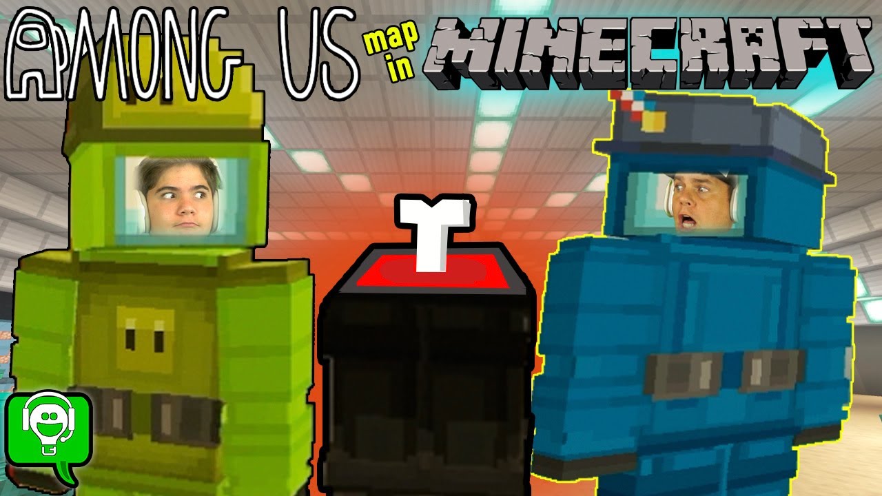Among Us MAP in MINECRAFT Built by HobbyGaming - YouTube