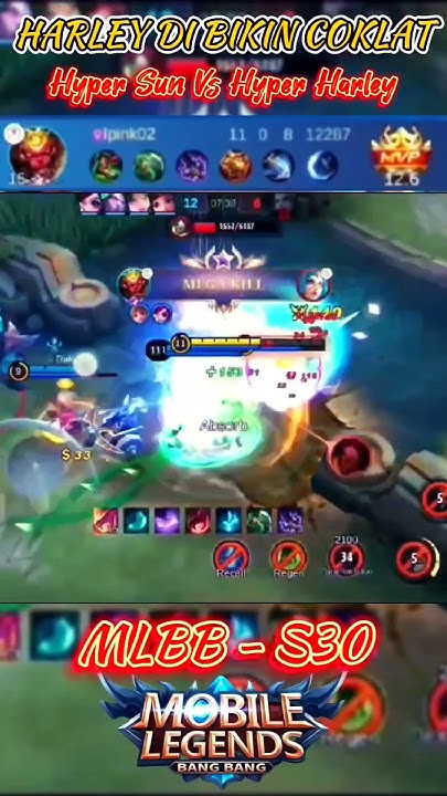 Sun Vs Harley, Hyper Sun Vs Hyper Harley, Sun Hyper, Hyper Sun, Build Sun Tersakit 2023,MLBB# ...