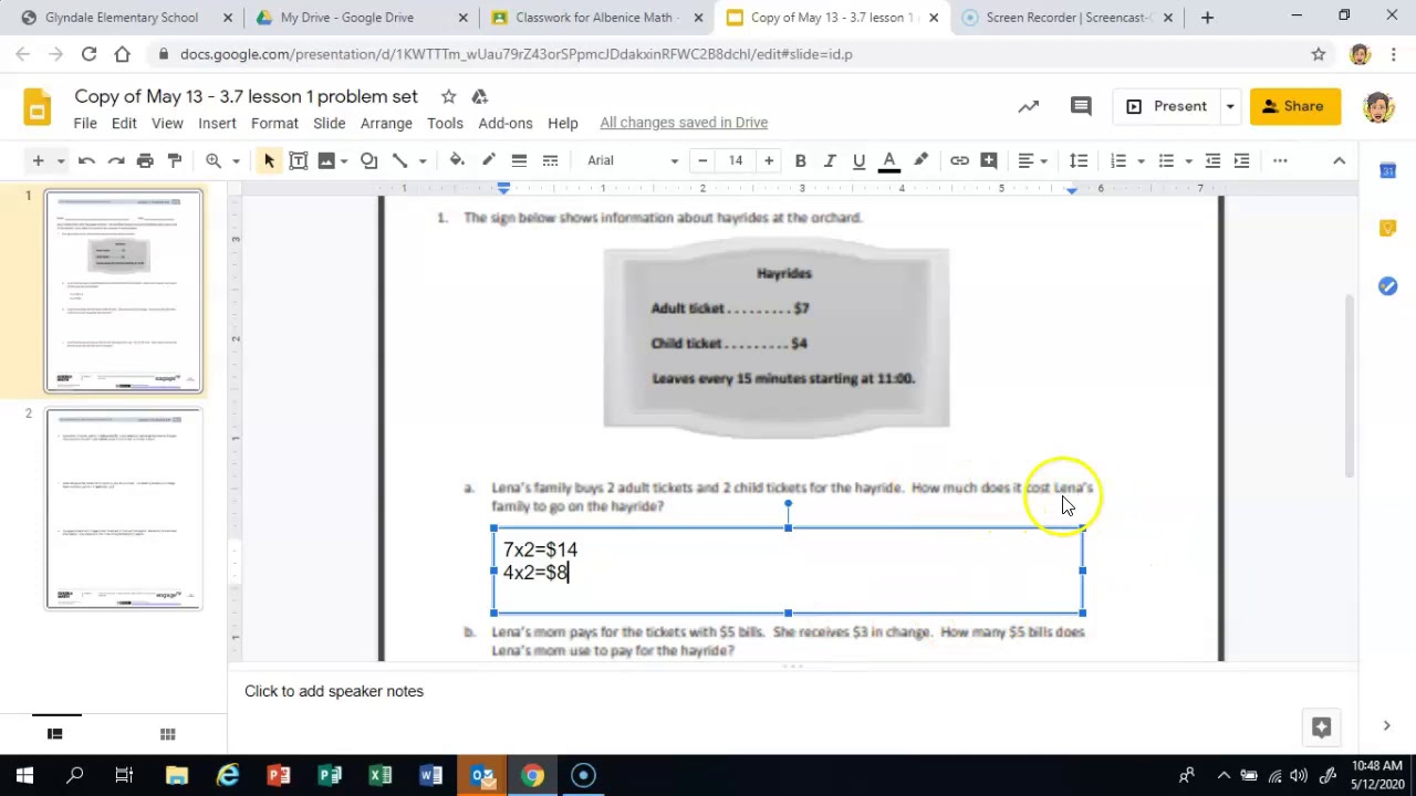 Module 7 lesson 1 problem set - YouTube
