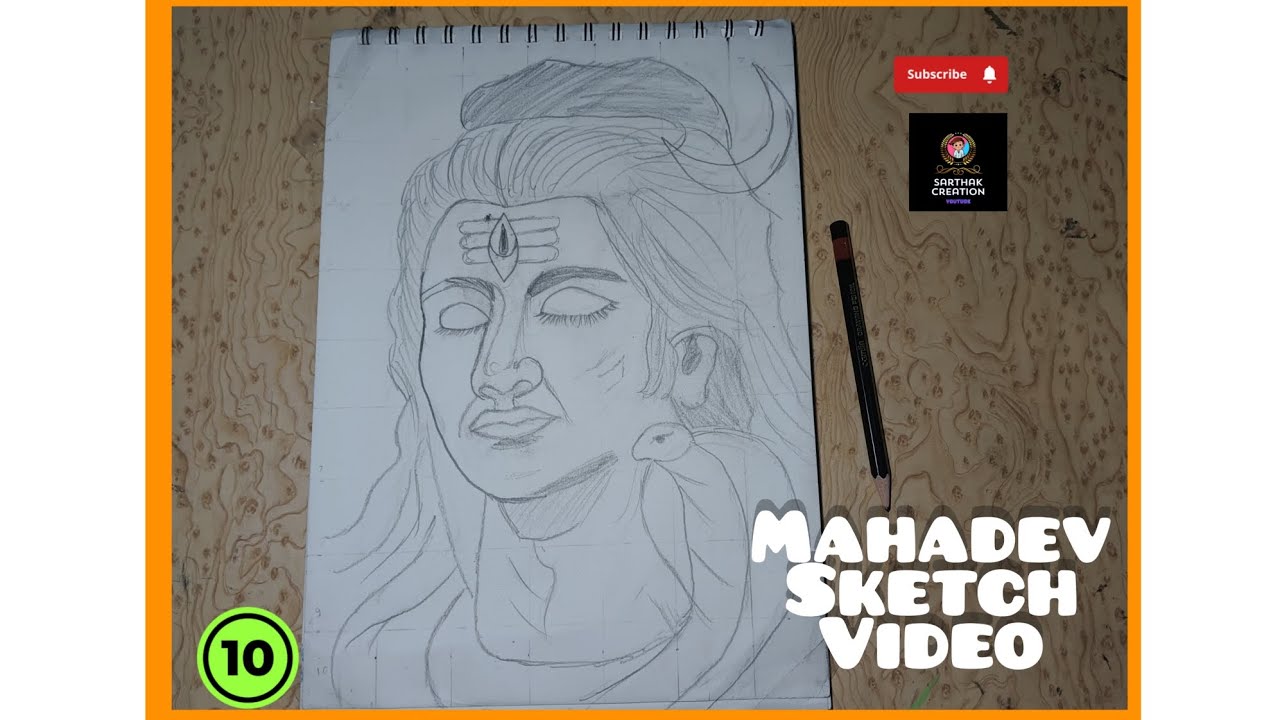 How to Draw Mahadev (Step-by-Step) - YouTube
