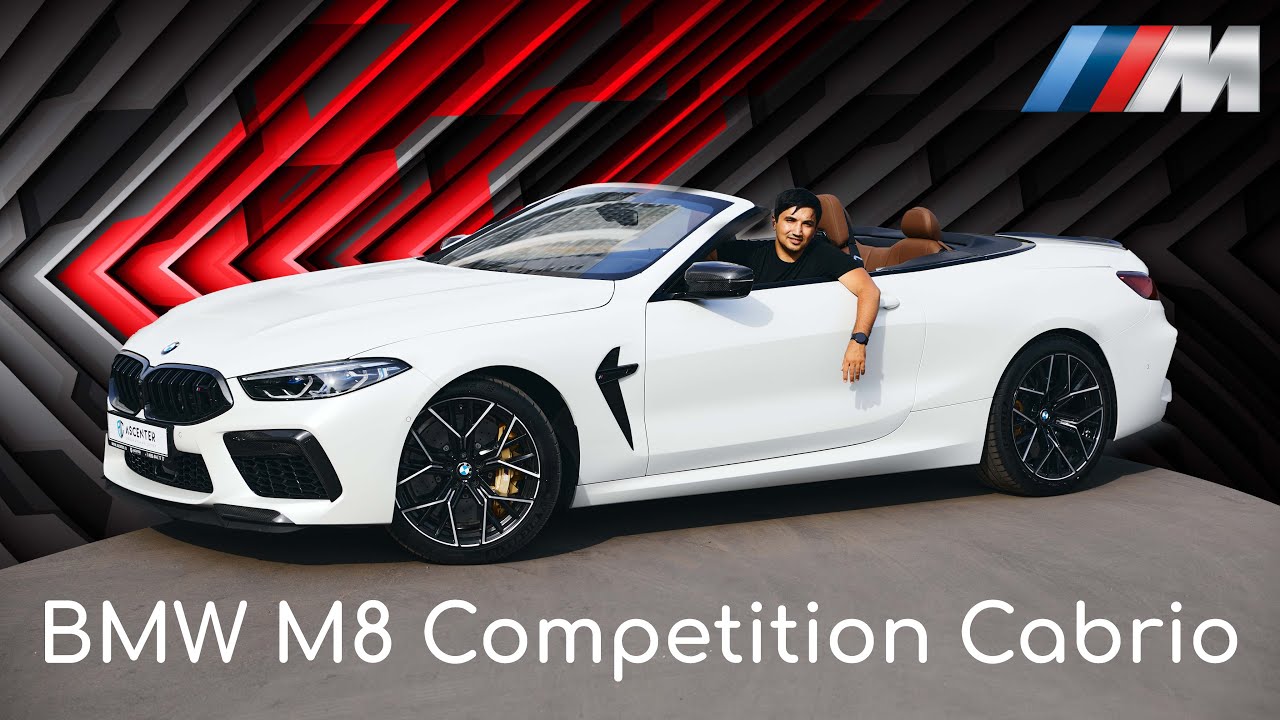 BMW M8 Competition Cabrio / Black Pixel - YouTube