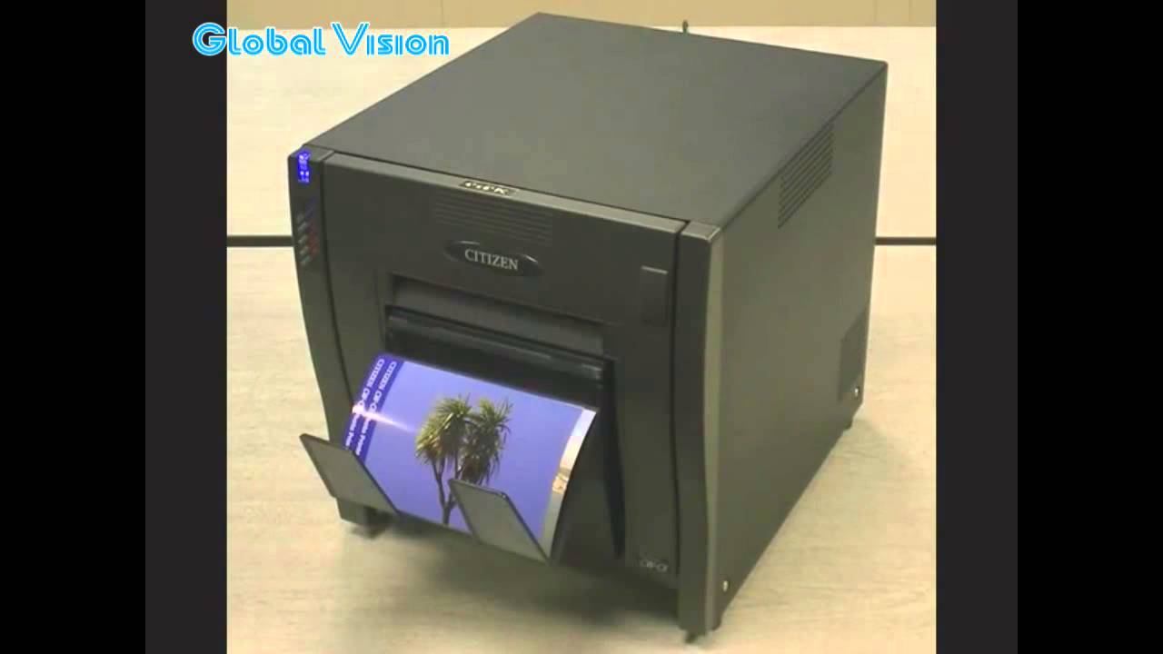 Citizen OP900 Professional Digital Photo Printer producing 4x6 inch ...