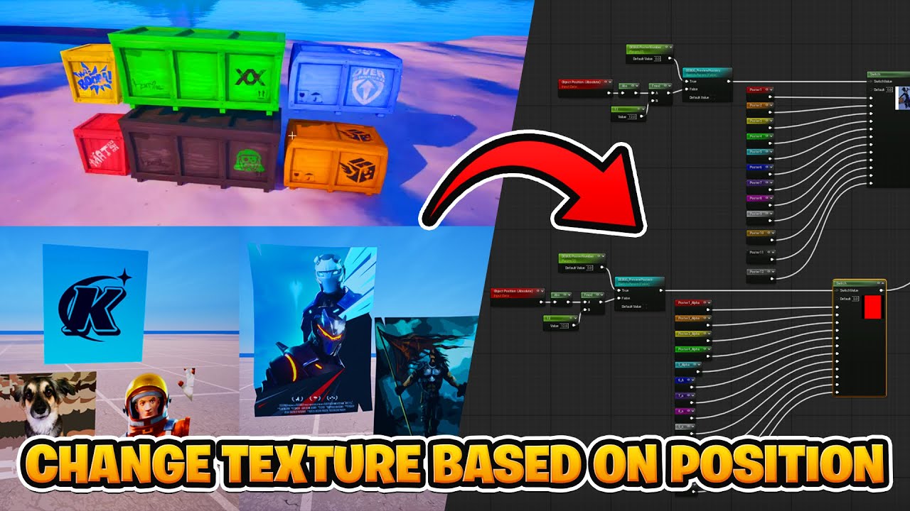 Create Materials that *CHANGE* Based on LOCATION! | UEFN Tutorial - YouTube