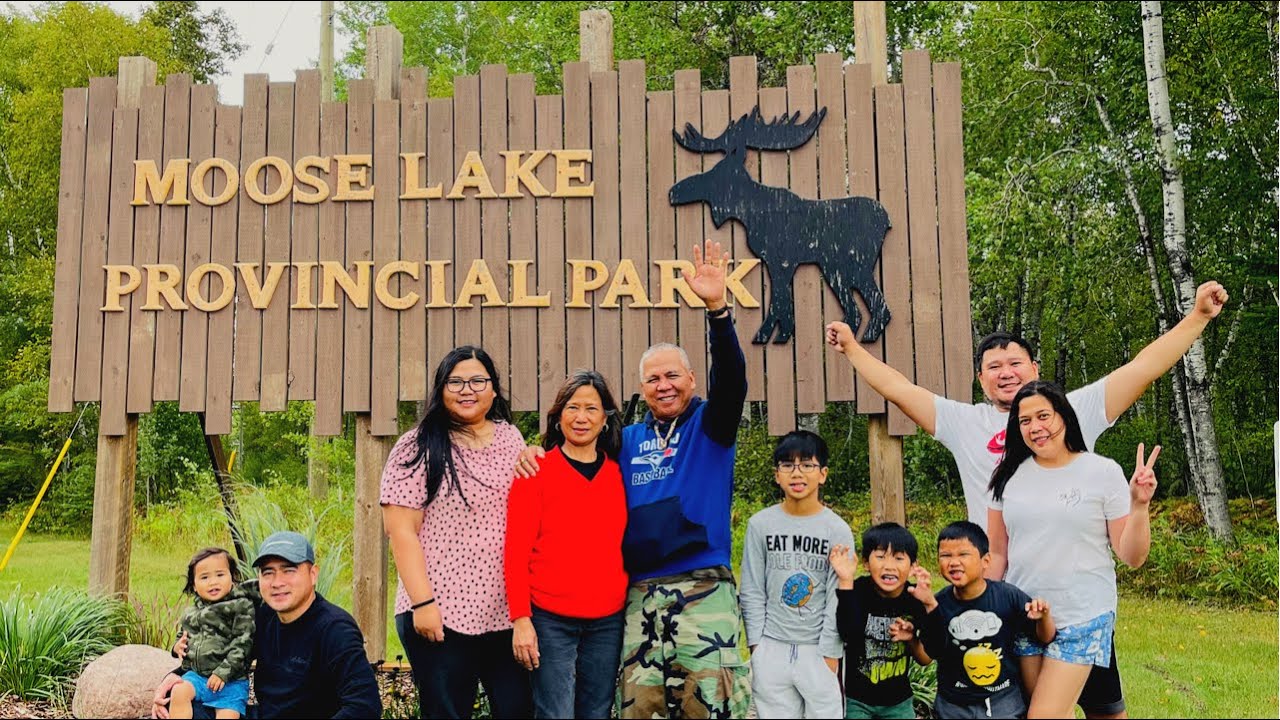 CAMPING AT MOOSE LAKE MANITOBA WITH THE FAMILY! - YouTube