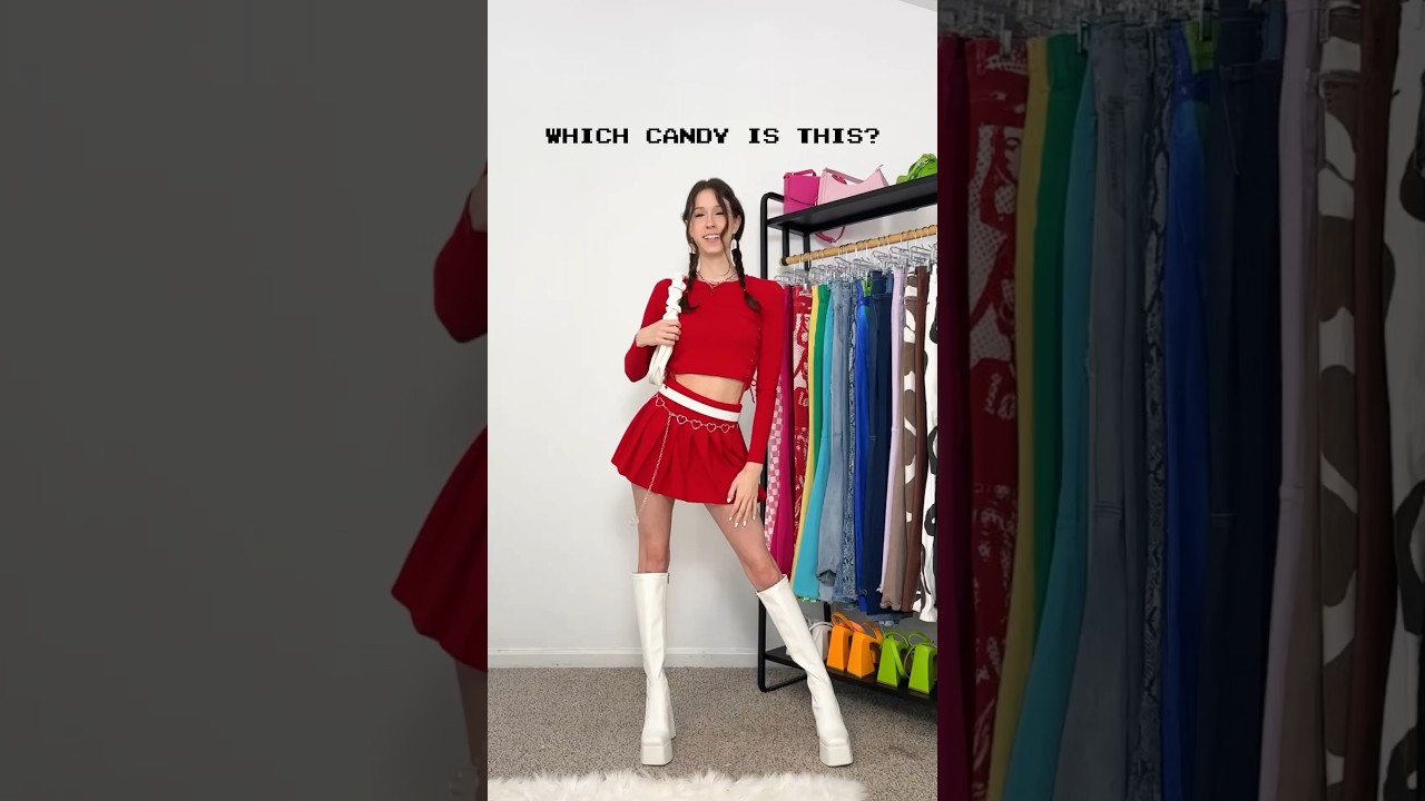 Which candy next?? 🍬🍫🍭Fashion outfit inspo ootd #ootdinspo #grwmoutfit ...