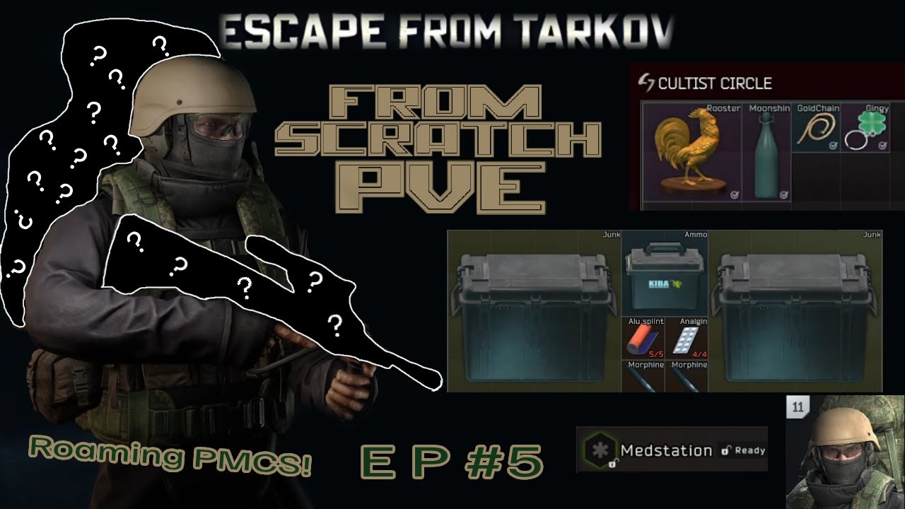 Tarkov PVE EP5: From Scratch - New Unlocks, Customs, Roaming PMC! - YouTube