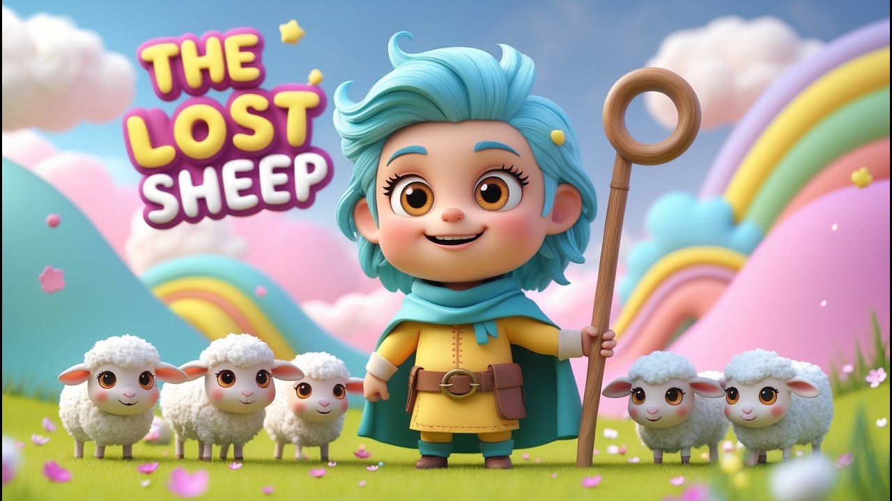 The Lost Sheep – Animated Bible Story for Kids | Jesus Parable - YouTube