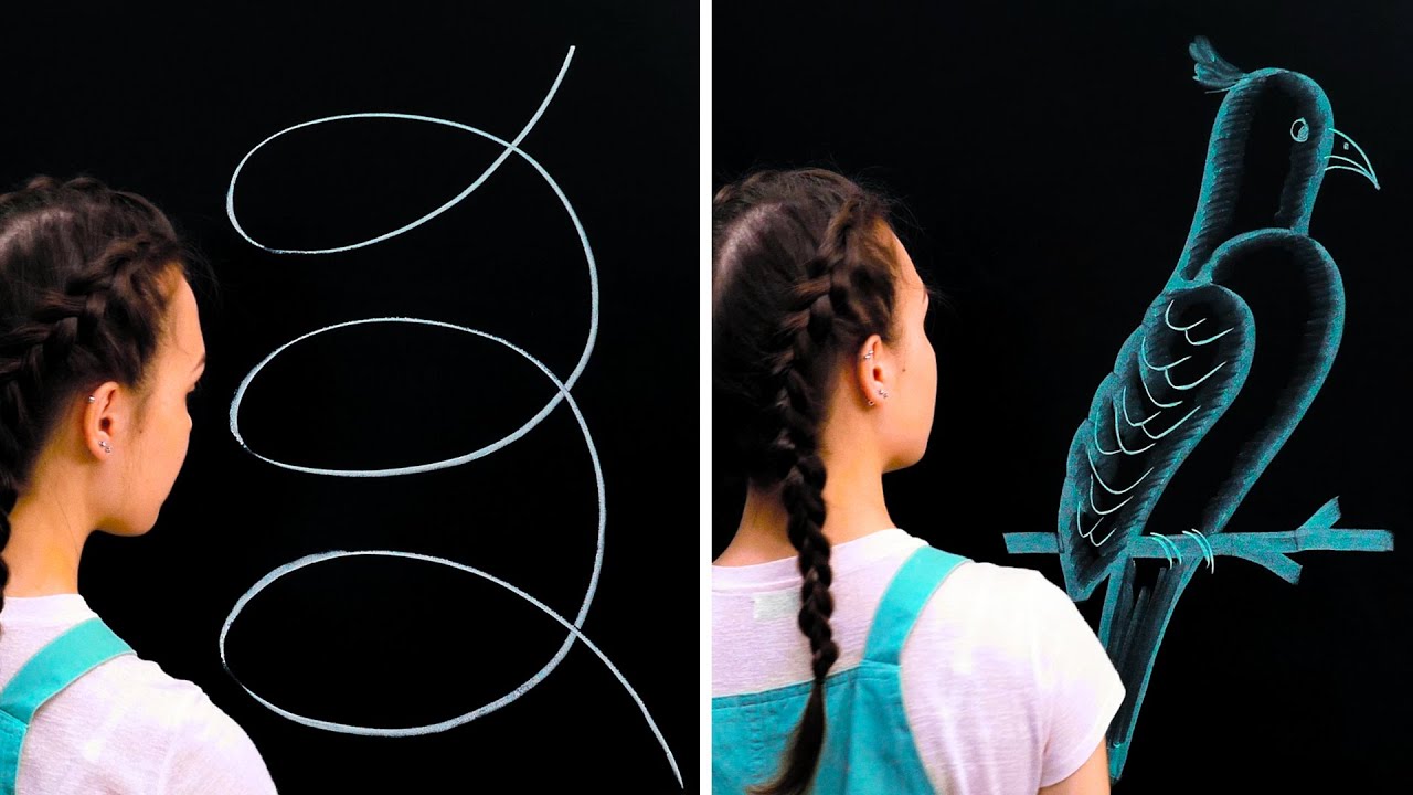 36 DRAWING TRICKS - YouTube