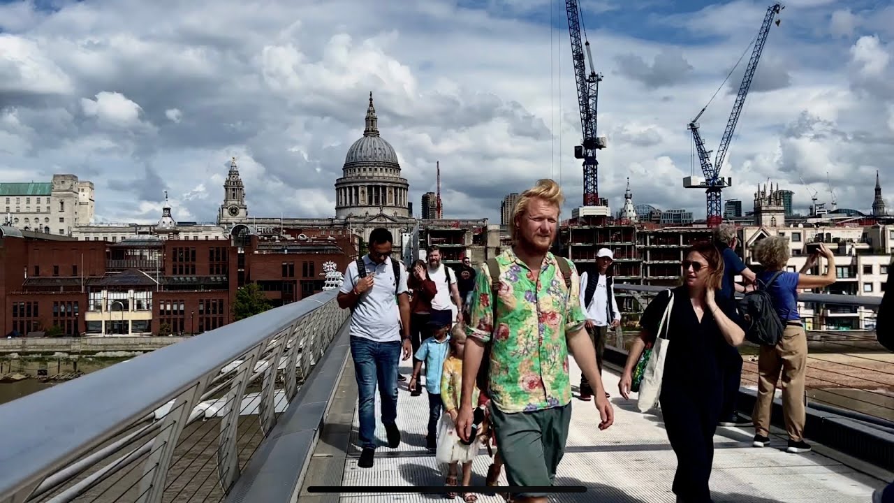 London Live 🔴 Cam | St. Paul’s Cathedral - Thames & Around Tower Bridge ...