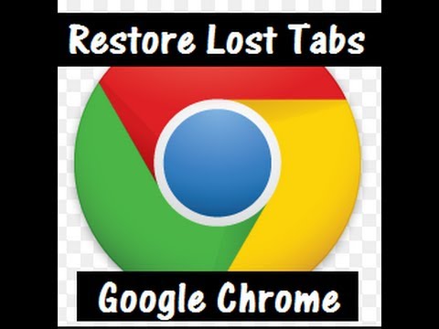 Restore Chrome Recently Closed Tabs 2014 - YouTube