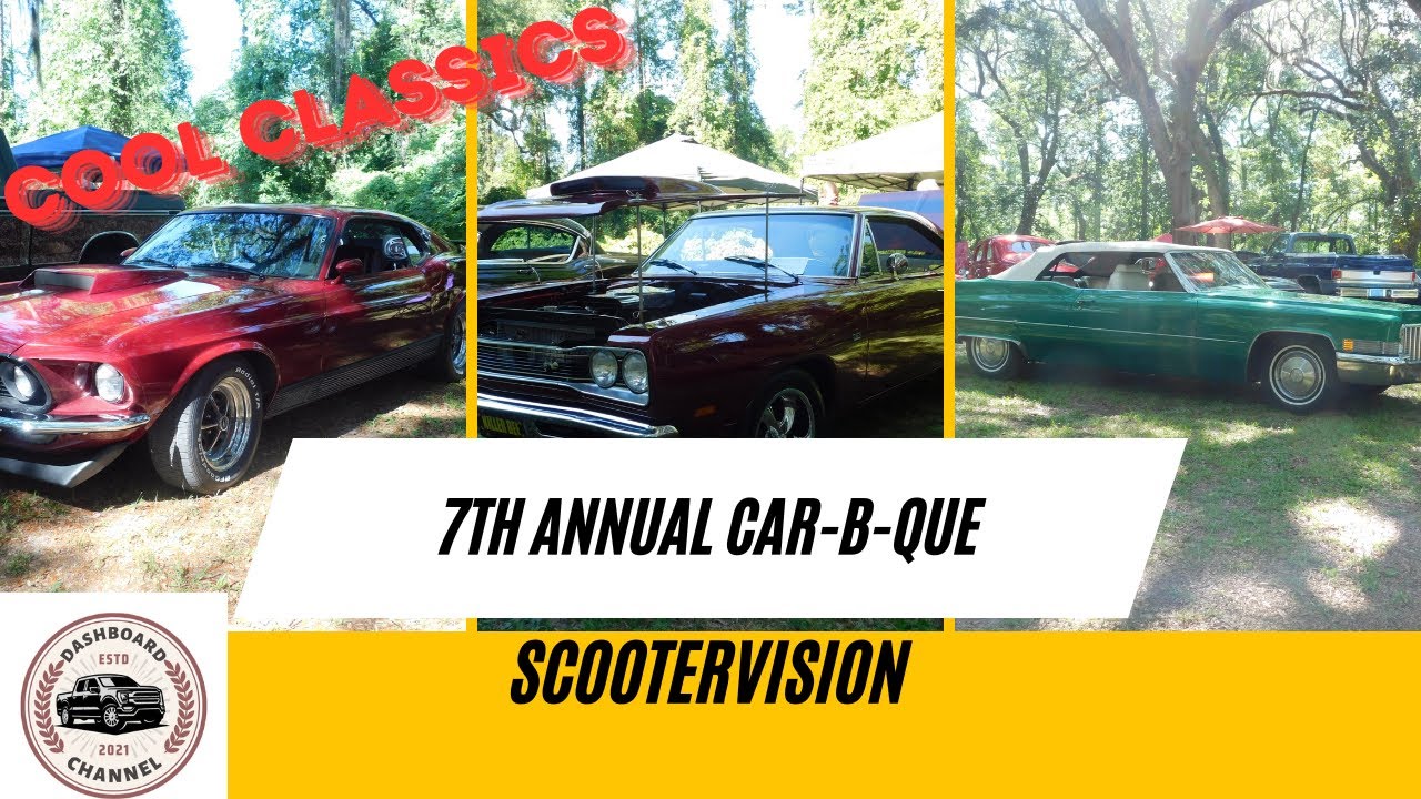 2024 7th Annual Car B Que Car Show Scootervision - YouTube