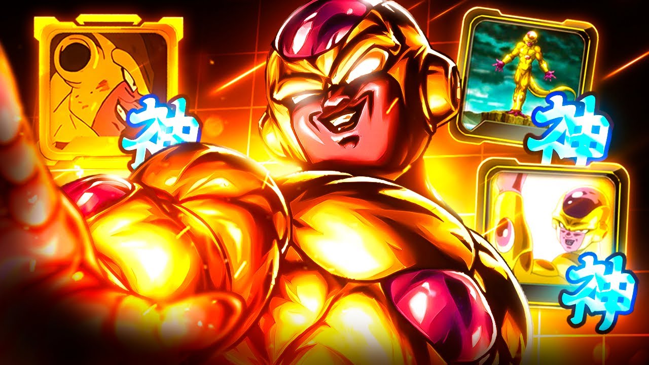 GOLDEN FRIEZA IS THE NEW META KING! HE DESTROYS WITH ALL 3 NEW GODLY ...