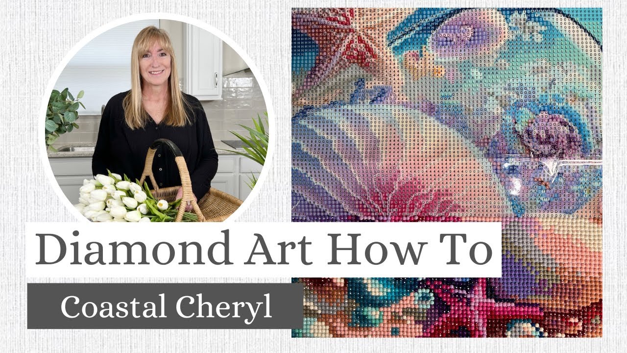 Diamond Art How To / Pretty Diamond Art Kits - YouTube