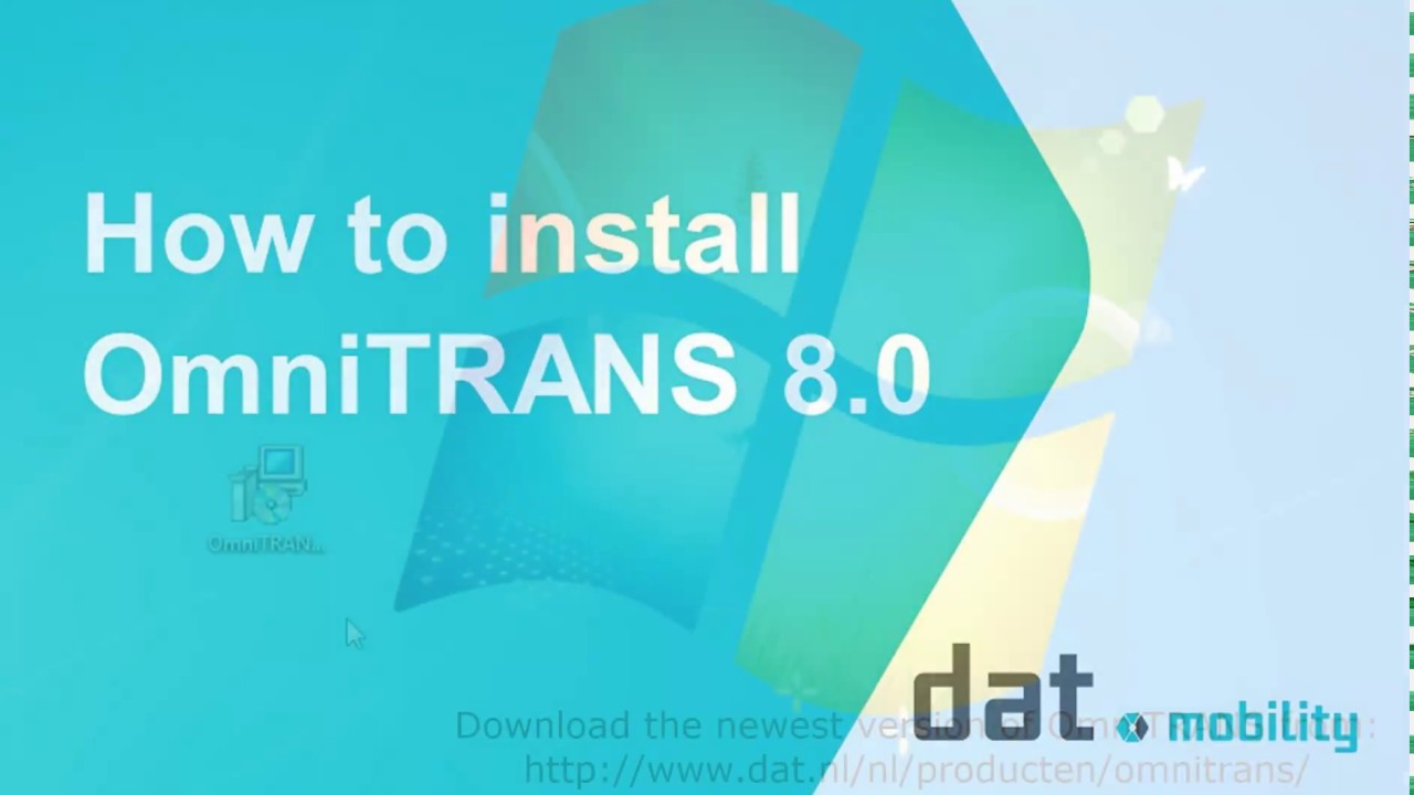 How to install OmniTRANS 8.0 - YouTube