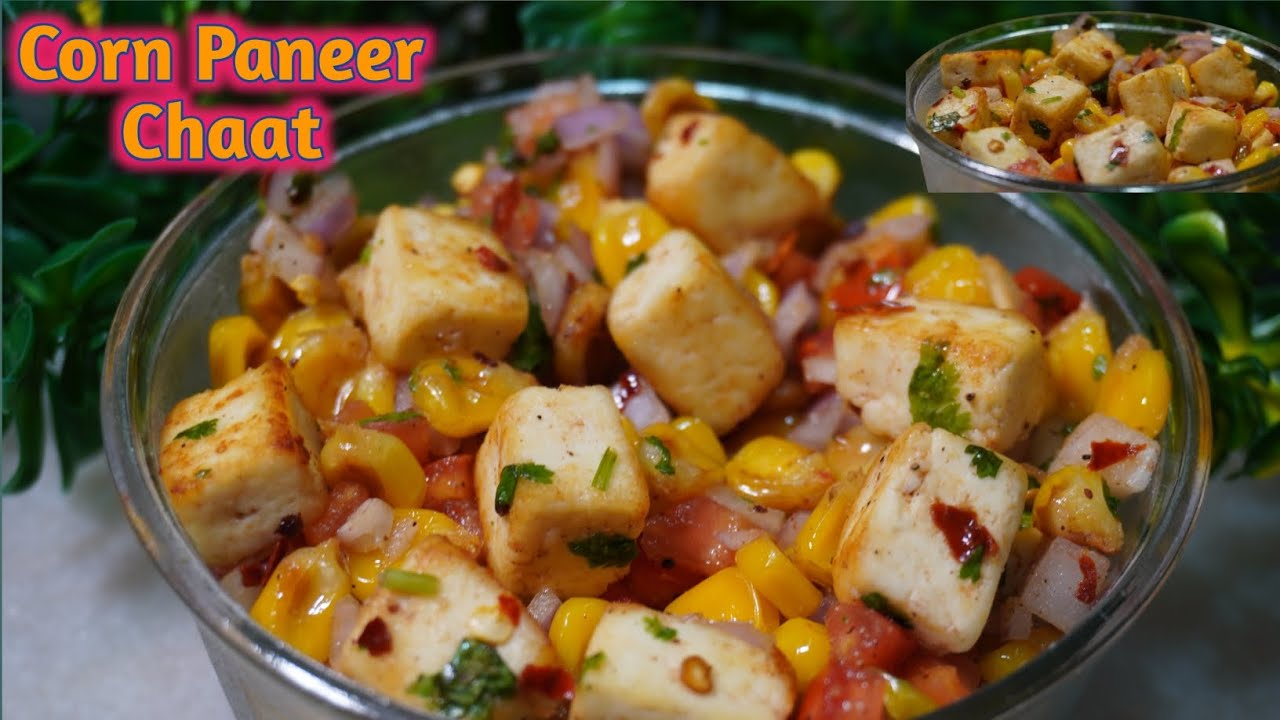 Corn Paneer chaat ! Healthy and tasty Chaat Recipe ! nehakirasoi - YouTube