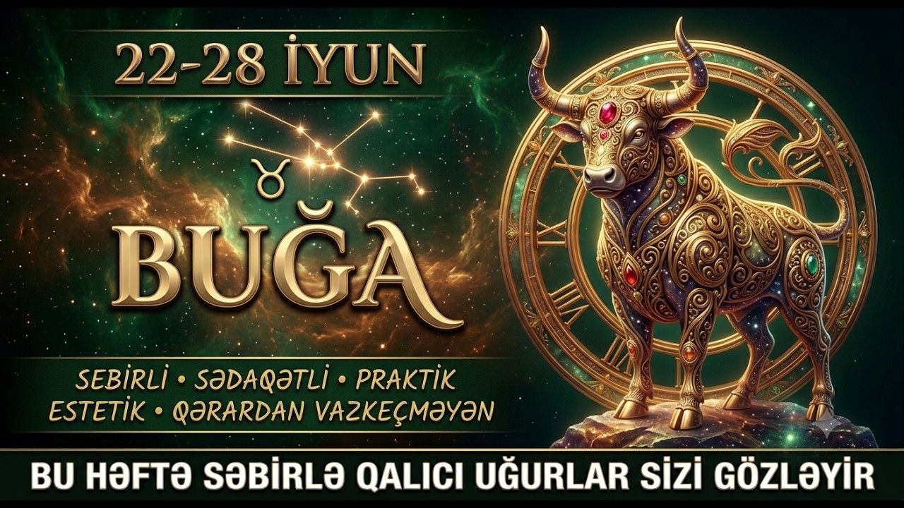 Buğa Bürcü (22-28 İyun): Bu Həftə Hər Şey Dəyişir! ♉ - YouTube