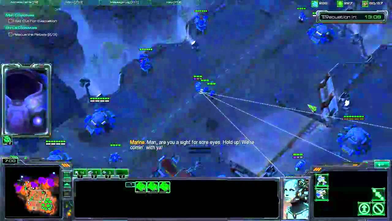 Let's Play Starcraft 2 - Mission 3 - Zero Hour - YouTube