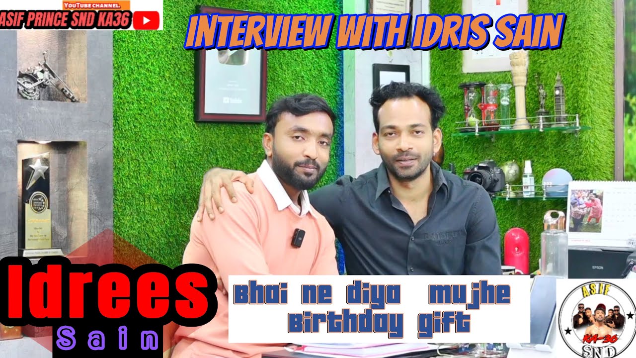 Ballari idrees sain interview |@idreessain|asif snd interview|ballari ...