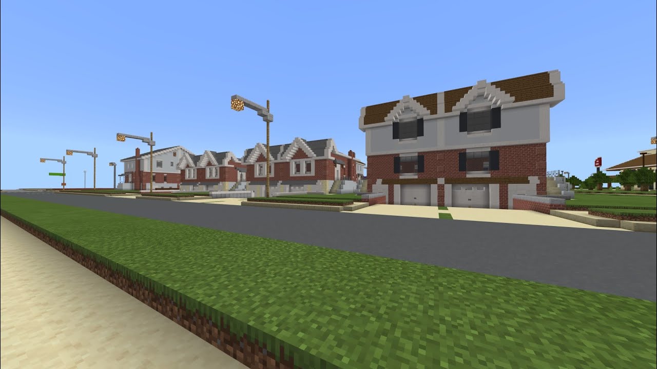 Minecraft - City Of Evansburg - Episode 37 - New Neighborhood And ...