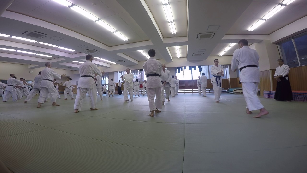 Kyoichi Inoue Seminar in Sengenkan Honbu Dojo November 2015 5 7 MP4 ...