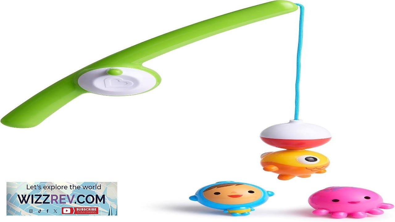 Munchkin® Fishin'™ Magnetic Baby and Toddler Bath Toy 4pc Set Review ...