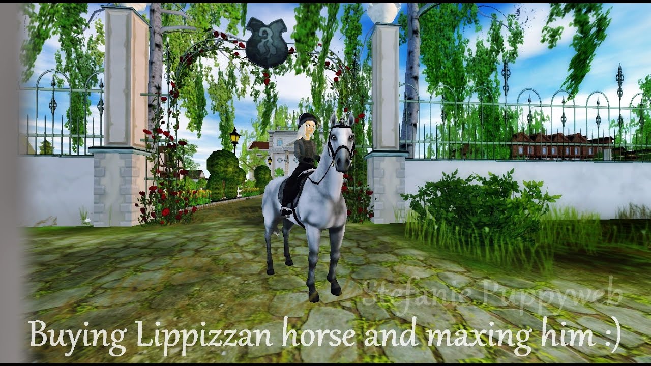 Star Stable Online - Buying Lippizzan horse and level 15! - YouTube