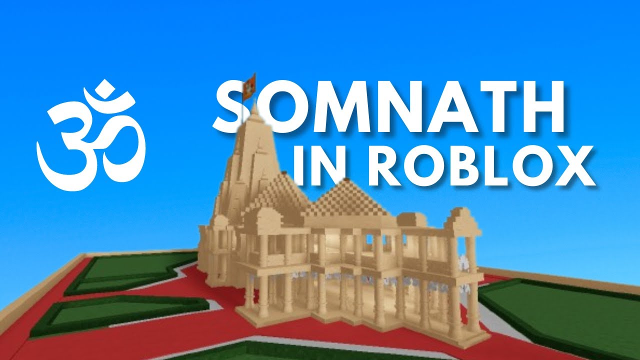 Somnath Mandir In Roblox 🕉 | First Jyotirlinga In India - YouTube