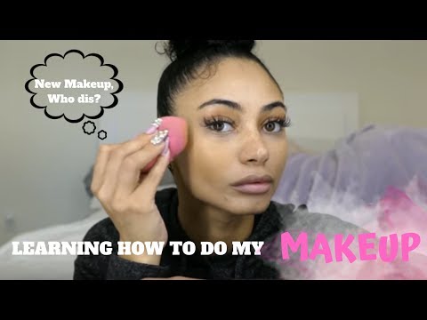 I'm Learning How To Do My Make Up!!!